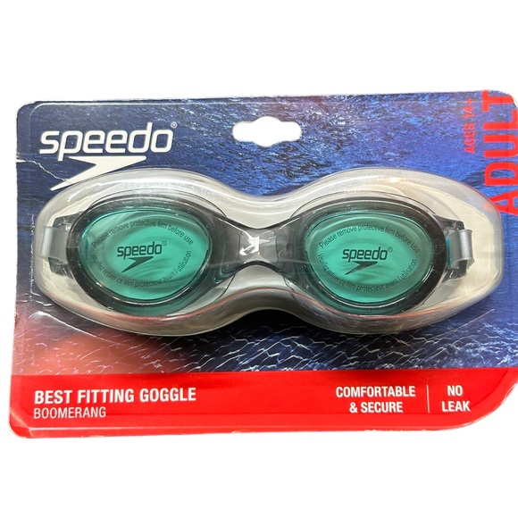 Speedo | Swim | Speedo Best Fitting Goggle Boomerang Anti Fog Adult ...